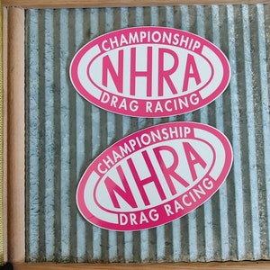 NHRA Pink Awareness Racing Decals Stickers Rat Rod Outlaw Nascar - Etsy