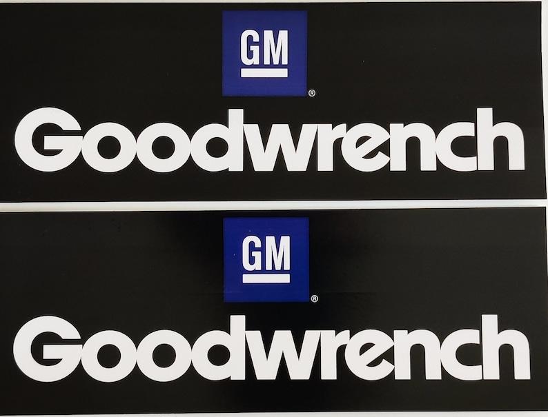 Goodwrench Vintage Style Racing Vinyl Decals Drag Racing Toolbox Nascar ...
