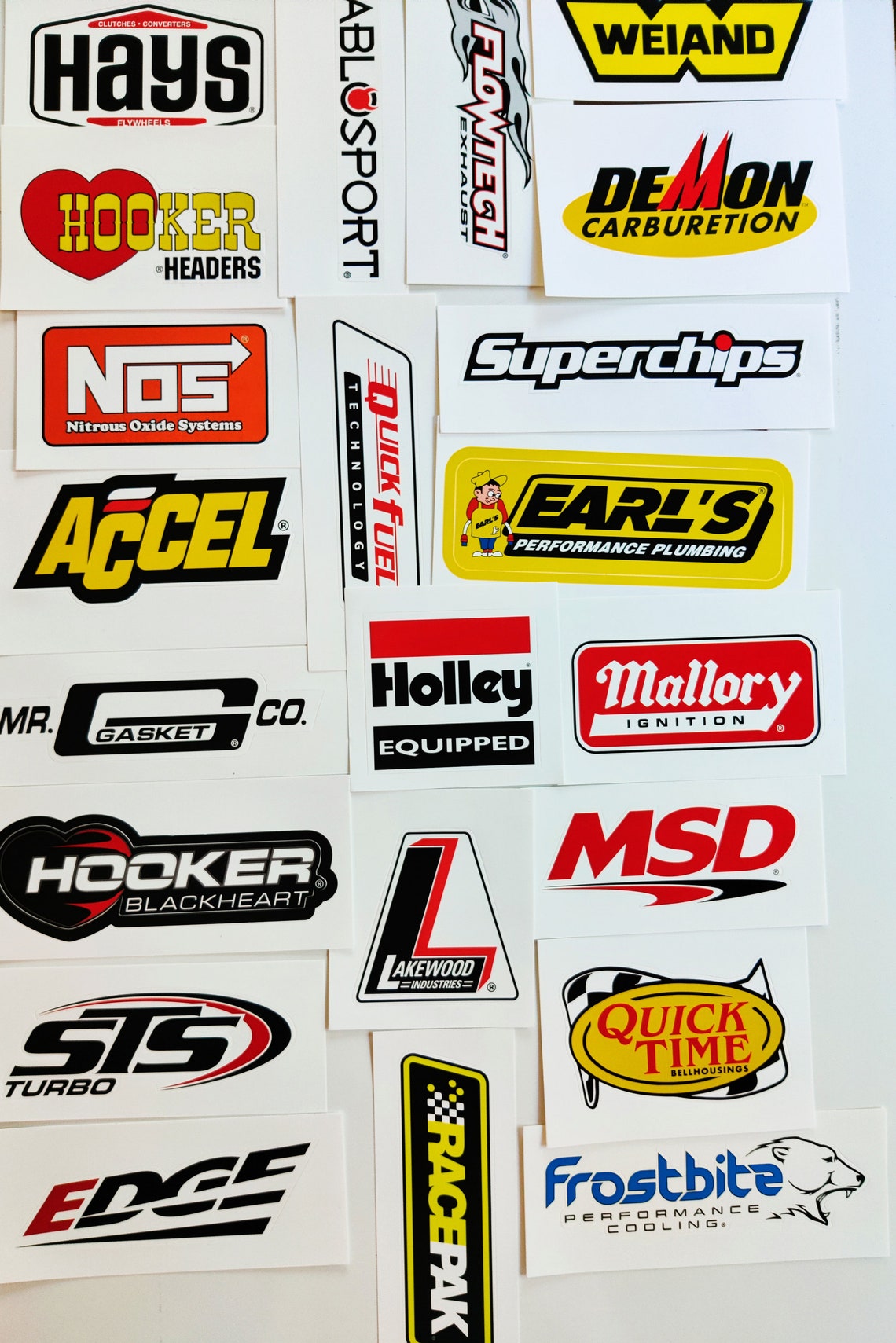 Beer Fridge Pack 36 Drag Race & Hot Rod Vinyl Decals. Includes ...