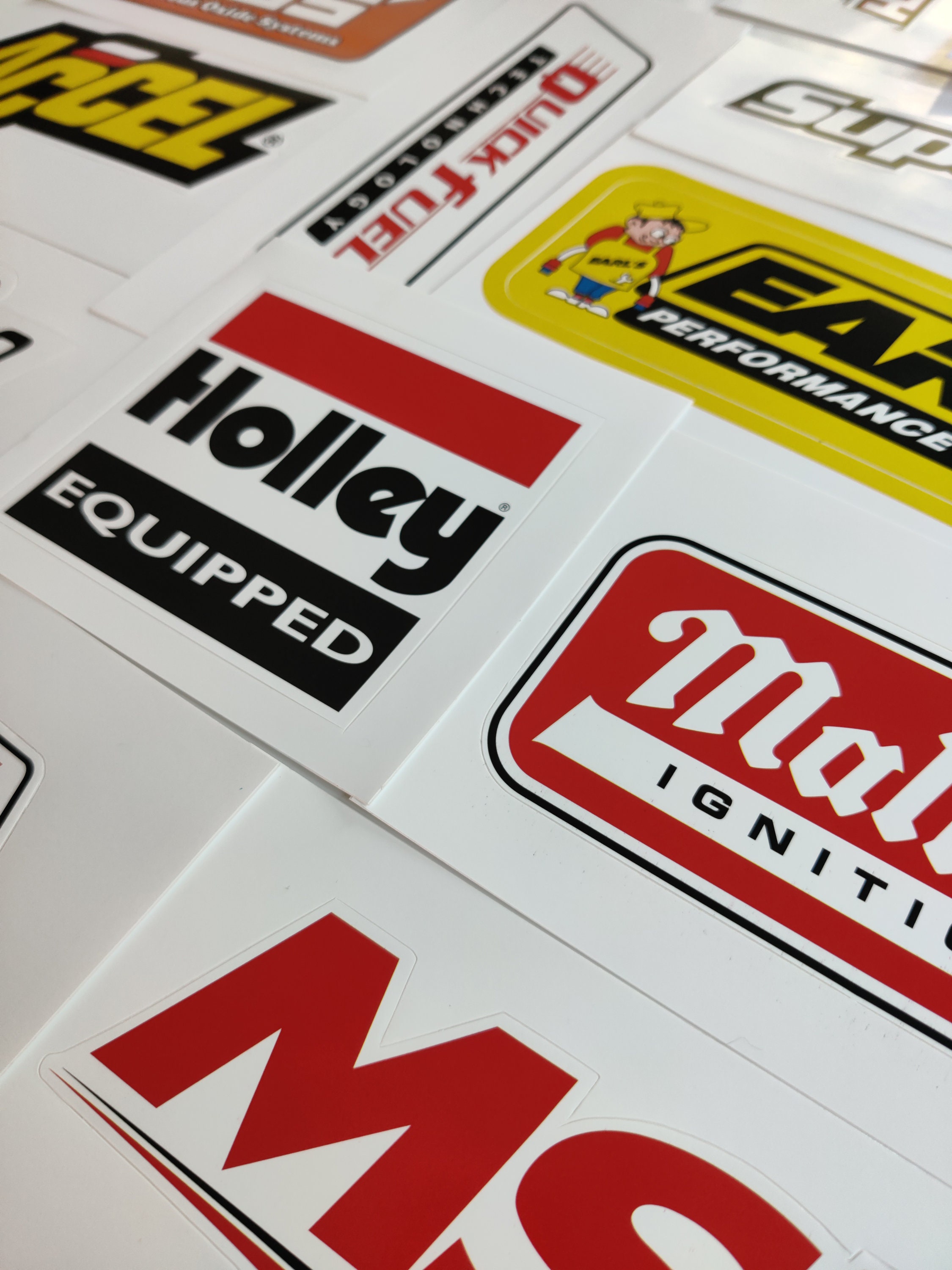Beer Fridge Pack 36 Drag Race & Hot Rod Vinyl Decals. Includes ...