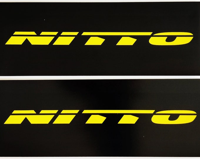 Nitto Tires Logo Decal - Etsy