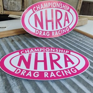 NHRA Pink Awareness Racing Decals Stickers Rat Rod Outlaw Nascar - Etsy