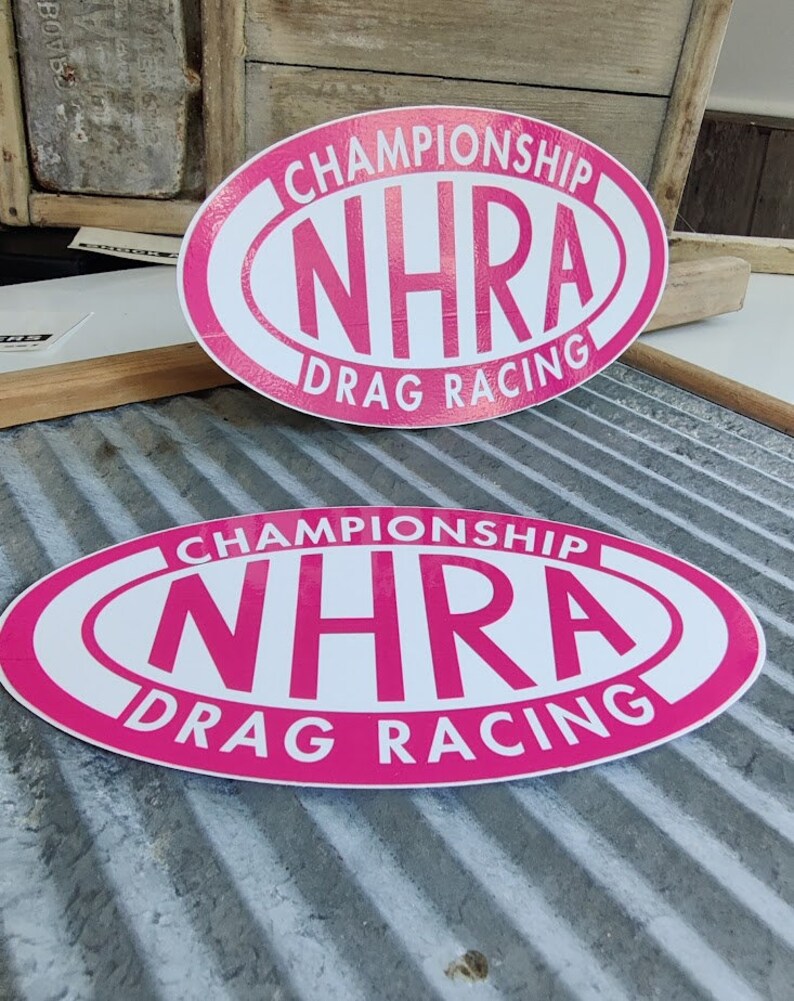 NHRA Pink Awareness Racing Decals Stickers Rat Rod Outlaw Nascar - Etsy