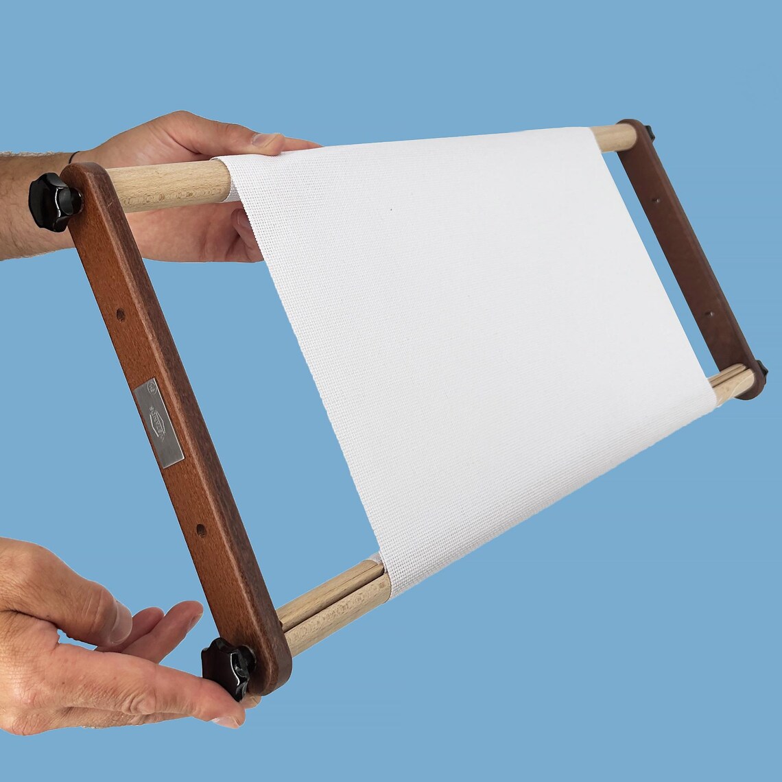 Wooden Side Bars for Scroll Rods | W-stands Cross Stitch Frame ...