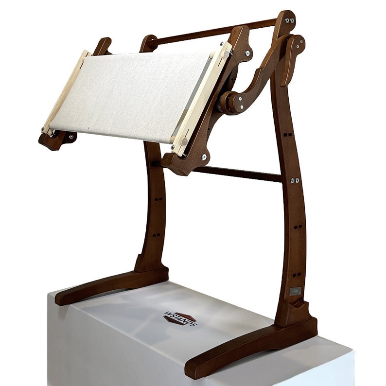 Adjustable Wooden Floor Embroidery Stand: Hands-free Cross Stitch Q ...