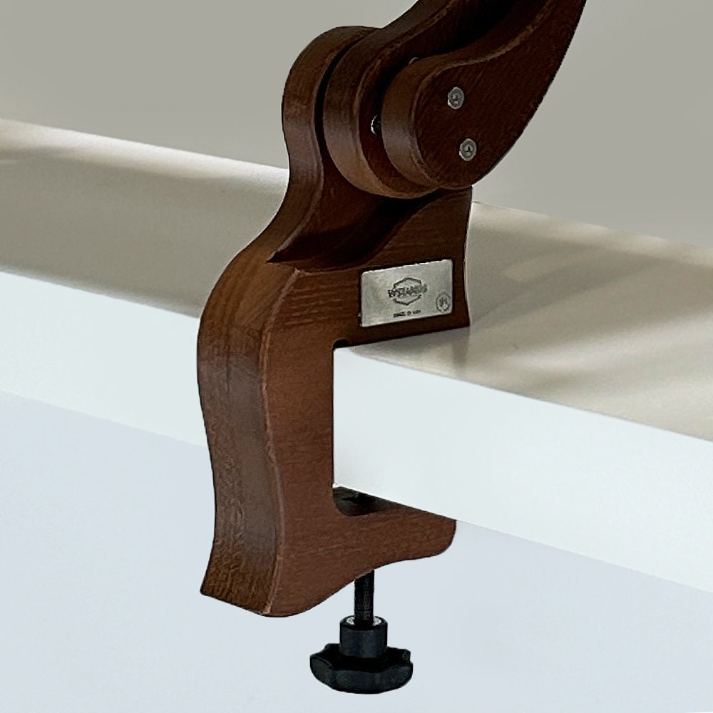 Wooden Table Clamp Embroidery Stand | Adjustable Cross Stitch Frame ...