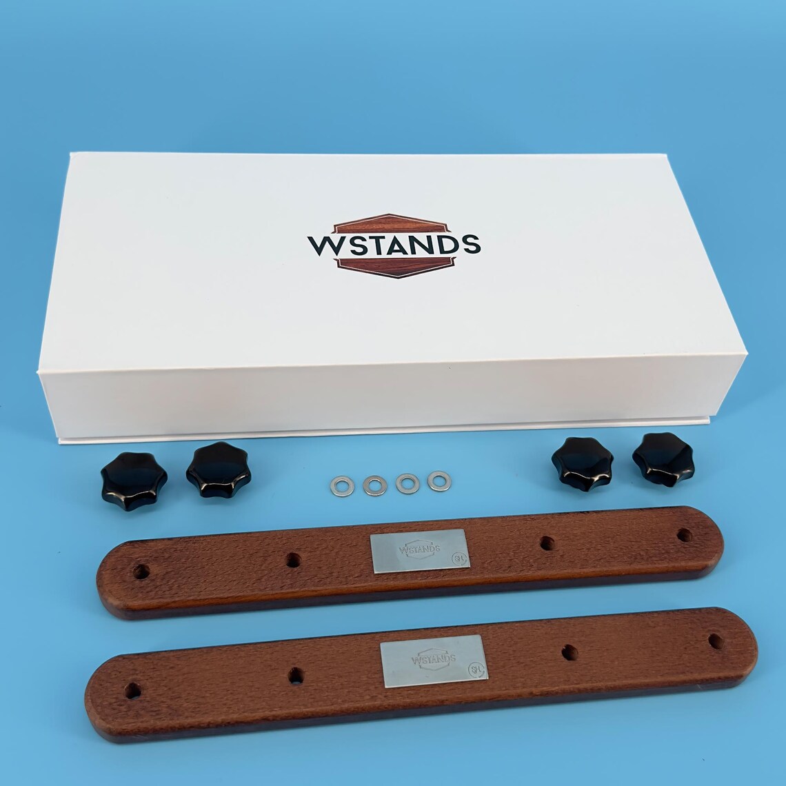 Wooden Side Bars for Scroll Rods | W-stands Cross Stitch Frame ...