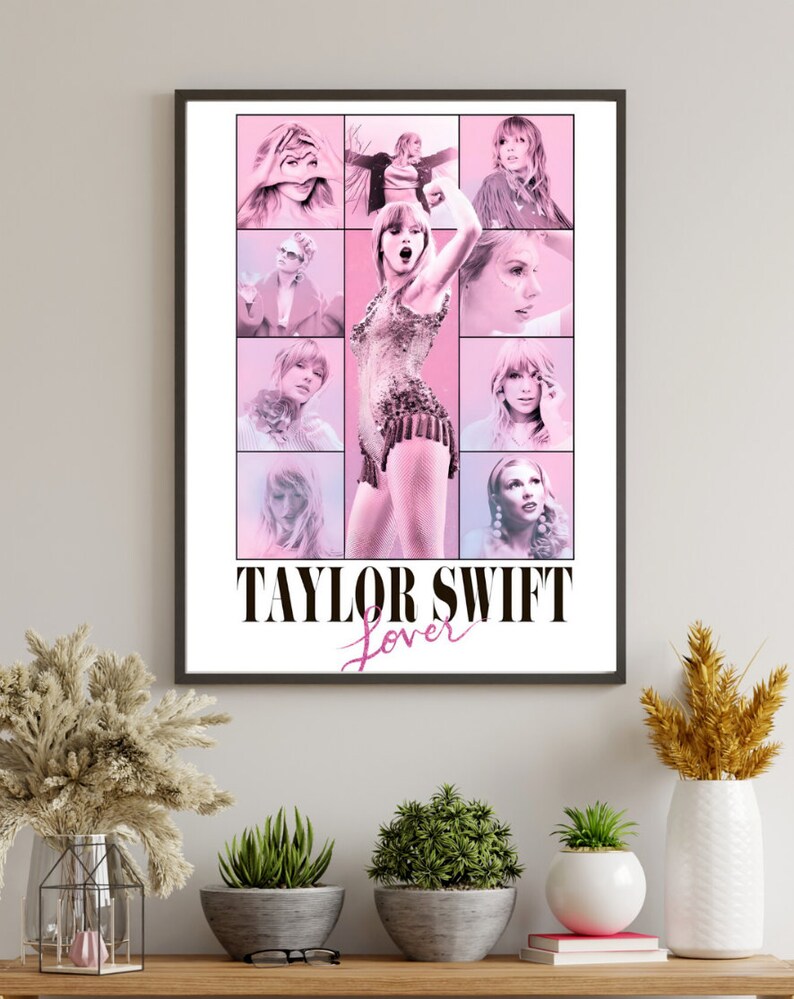 Taylor Swift Lover Era Eras Tour Poster - Etsy