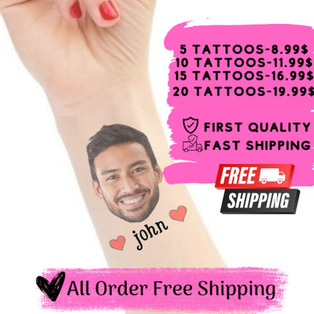 Bachelorette Tattoos,personalized , Party Favors, Custom Temporary ...