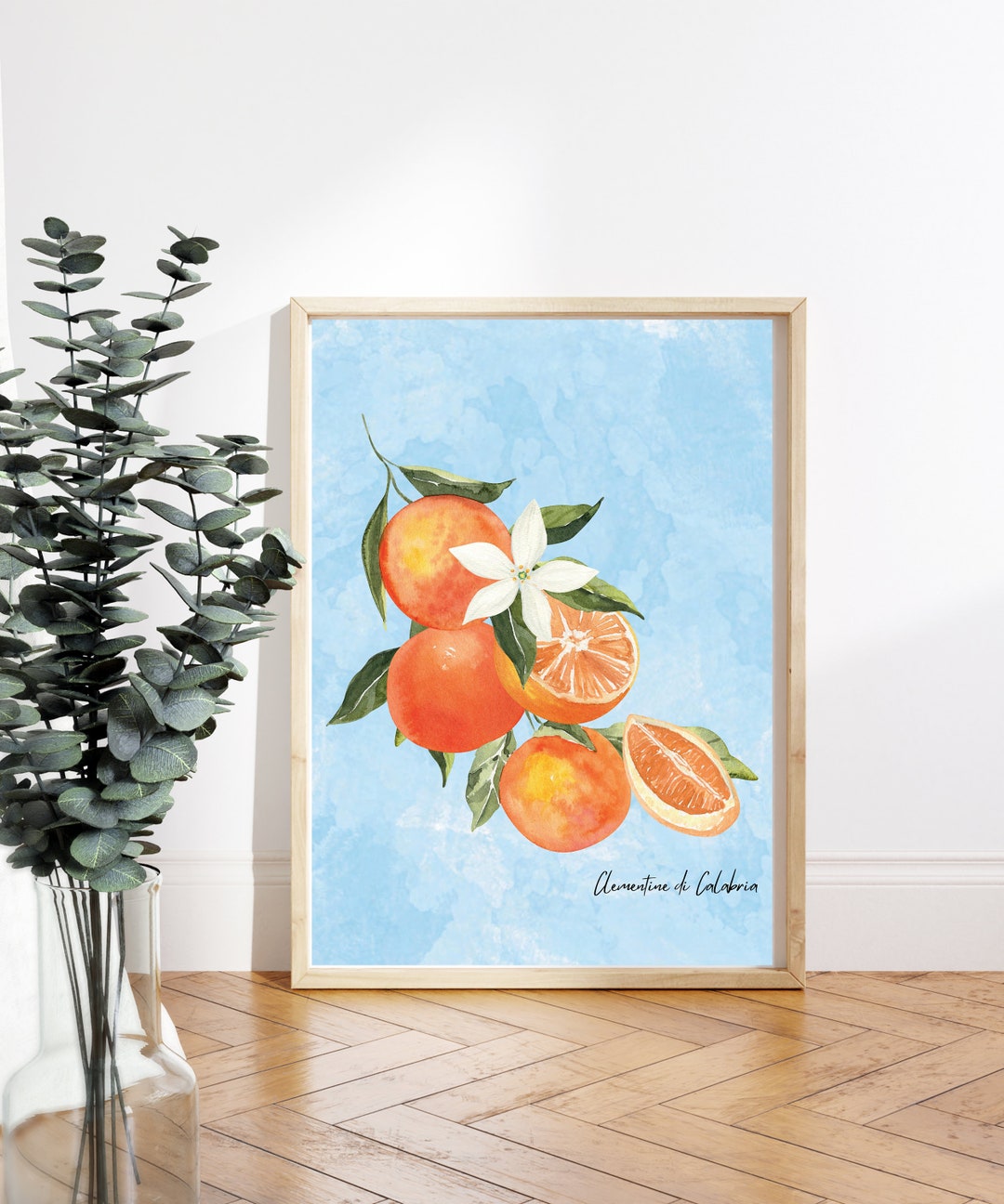 Botanical Wall Art | Citrus Art Print | Summer Wall Art | Italian Wall ...