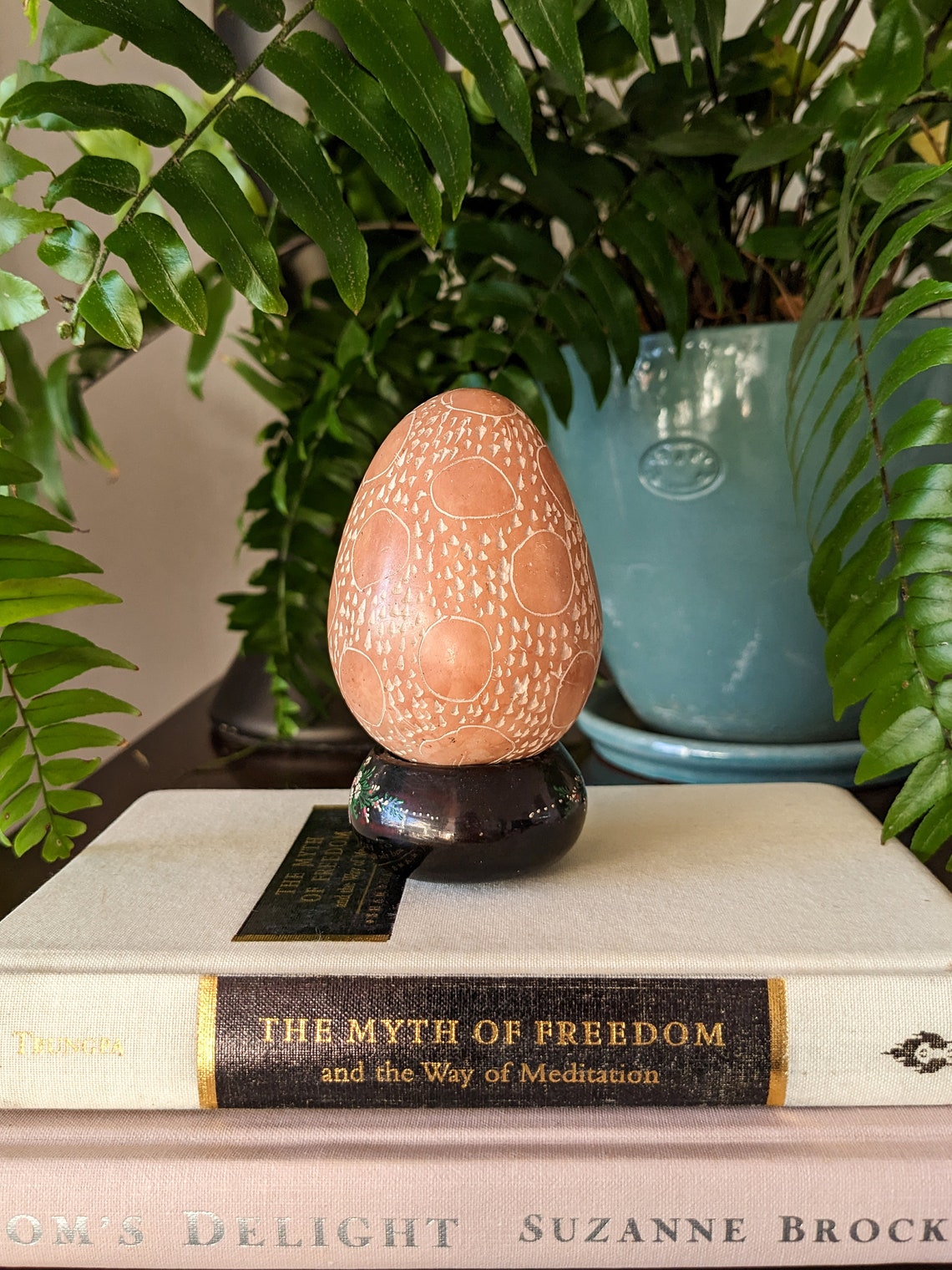 VINTAGE Kenyan Kisii Hand-carved African Tribal Folk Art Soapstone Eggs ...