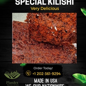 Original Kilishi Extra Hot/ Beef Jerky / Carne Seca / Cecina De Res ...