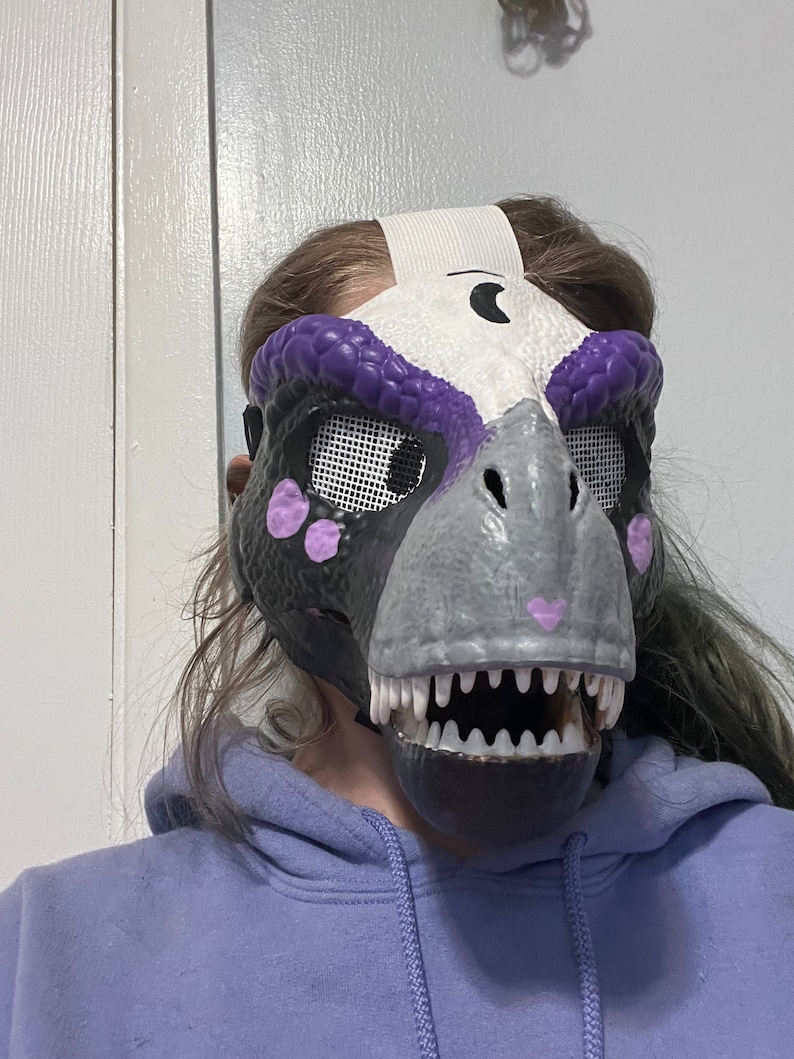 Premade Dino Mask - Etsy