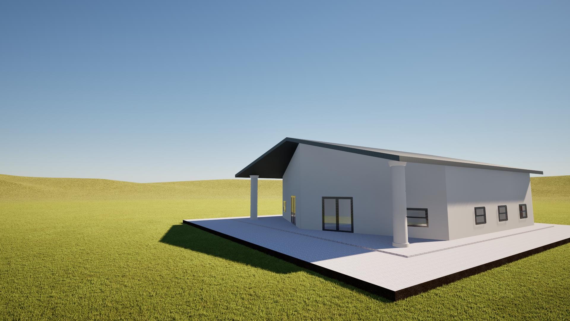 Modern 2-unit Duplex House Plan: 2260 Sq Ft (PDF Floor Plans) - Etsy