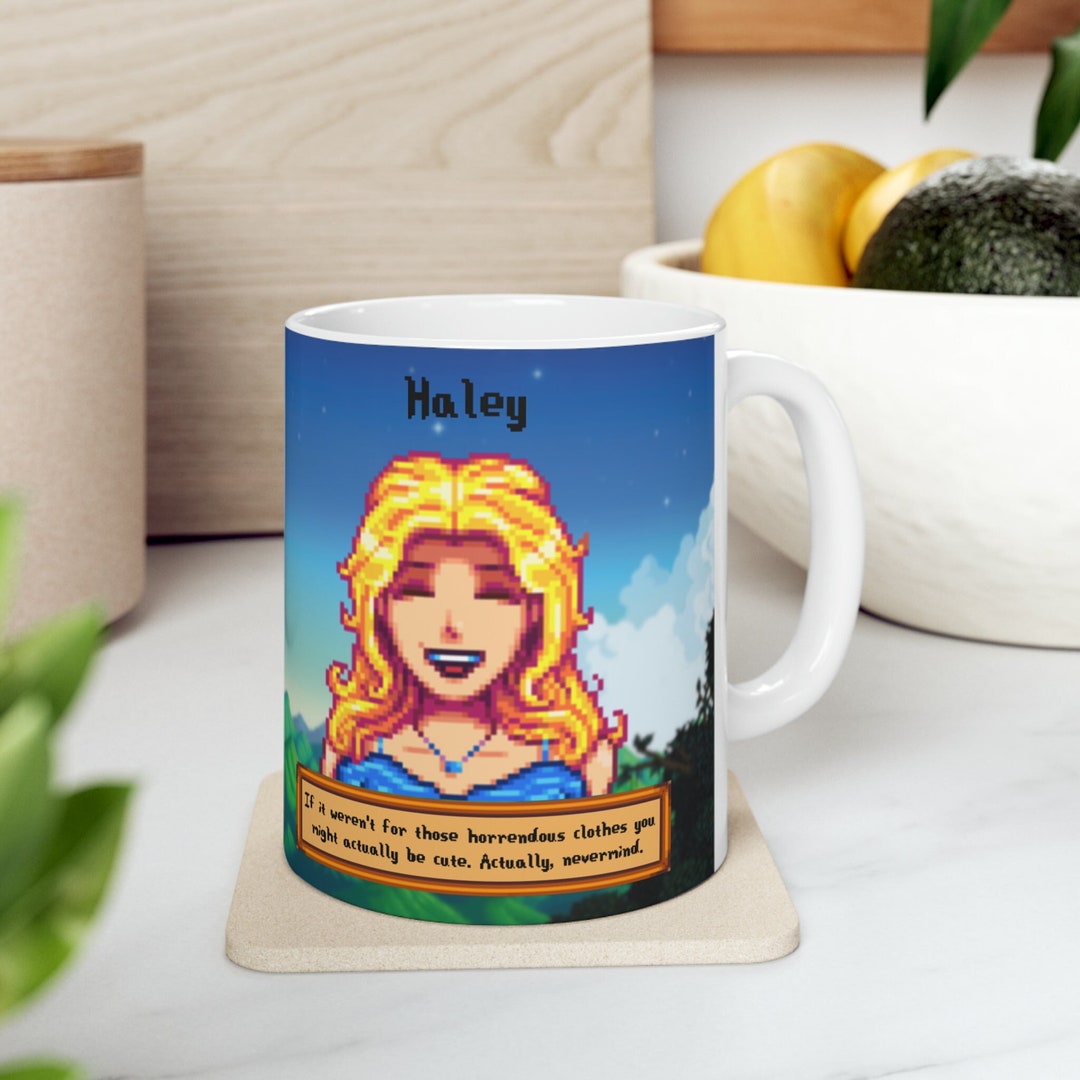 Stardew Valley Haley Gift Coffee Tea Mug Funny Stardew Valley Character ...