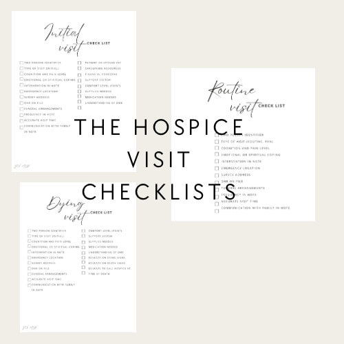 Social Work Visit Checklist - Etsy
