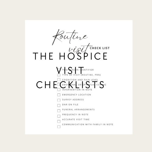 Social Work Visit Checklist - Etsy