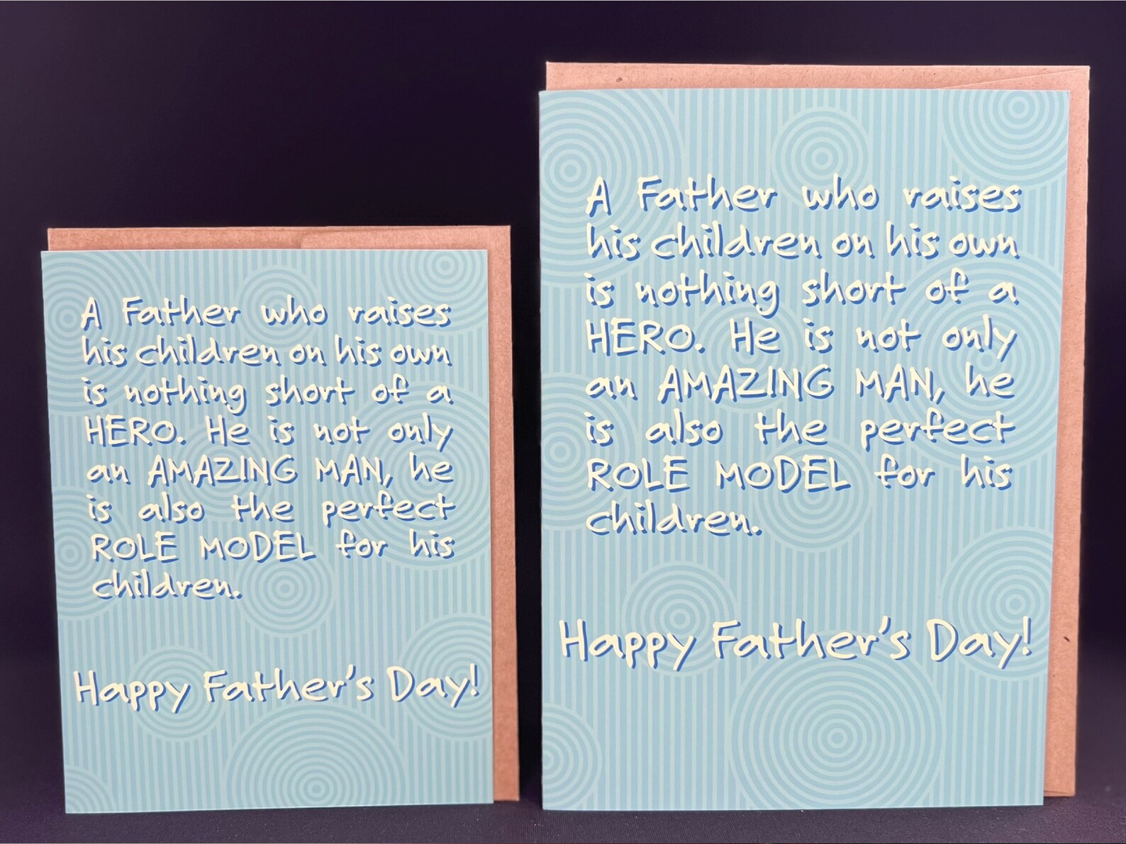Single Dad Father's Day Card, Single Father Dads Day Card, Father's Day ...