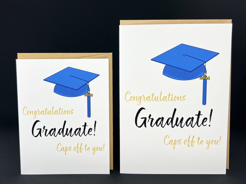 2024 Graduation Card, Congratulations Graduate Card, Graduate Congrats ...