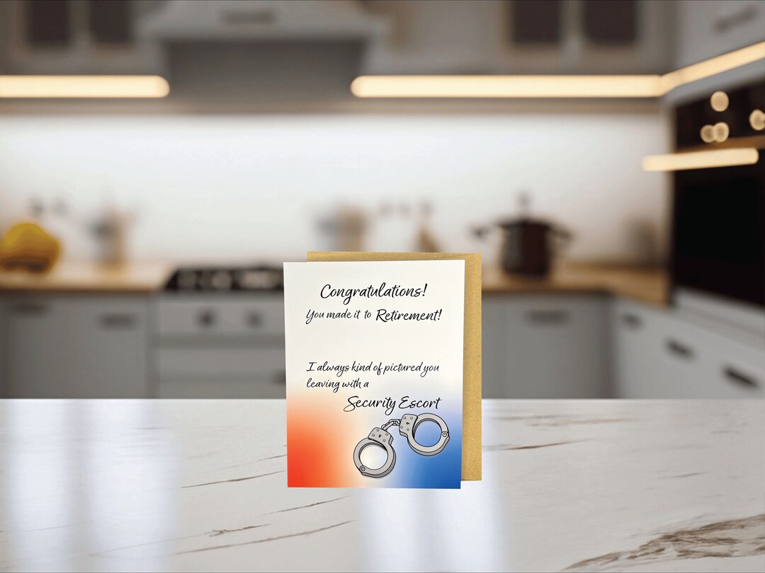 Funny Retirement Card: Snarky Coworker Congratulations - Etsy