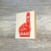 Foam Finger 1 Dad Father's Day Card, Best Dad Father's Day Card, Father ...