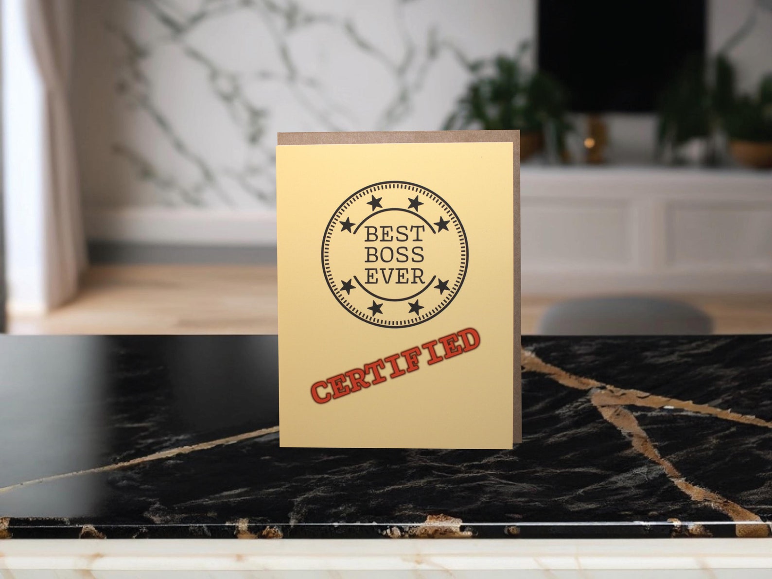 Cute Boss Day Card, Creative Boss Day Card, Simple Boss's Day Card ...