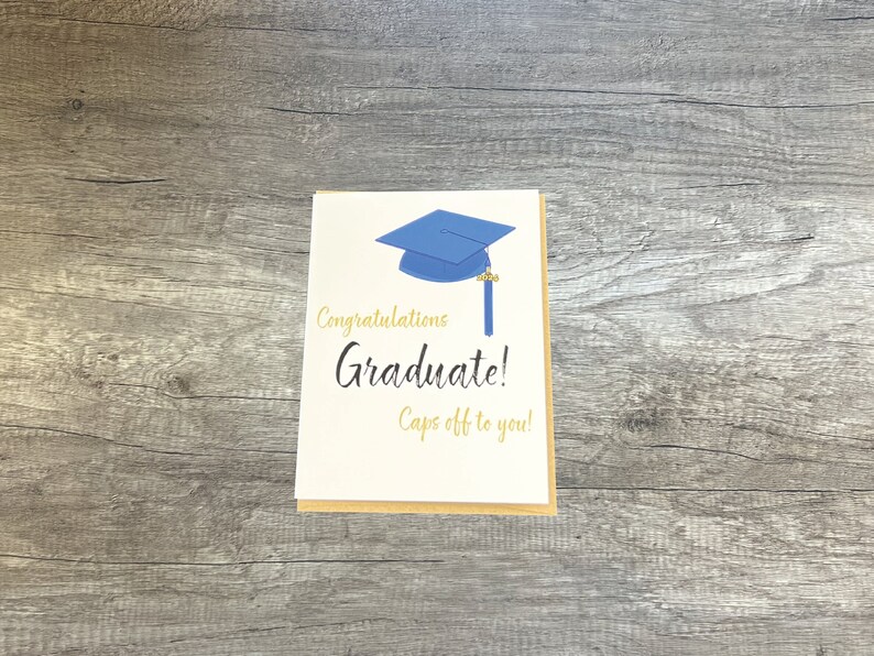2024 Graduation Card, Congratulations Graduate Card, Graduate Congrats ...