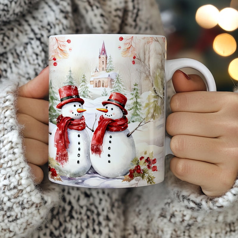 Winter Coffee Mugs - Etsy