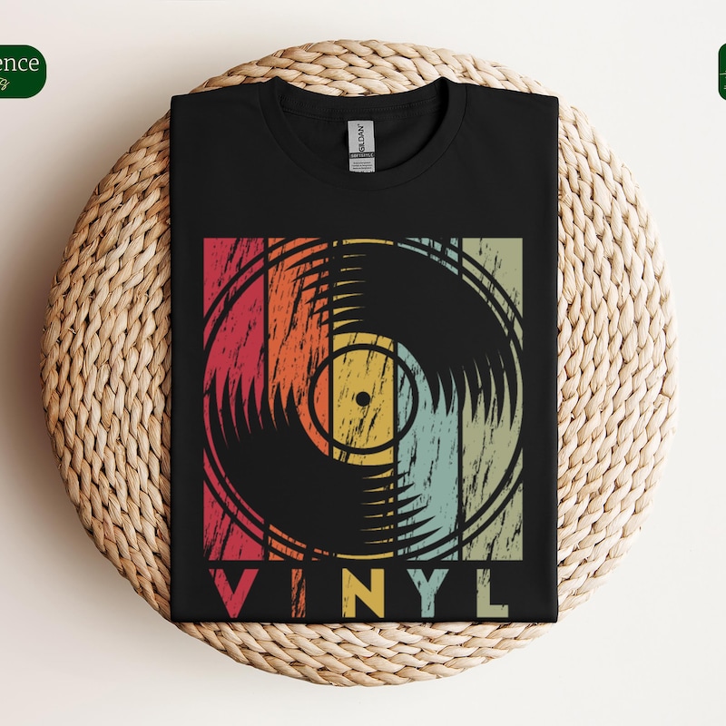 Vinyl Record Shirt - Etsy