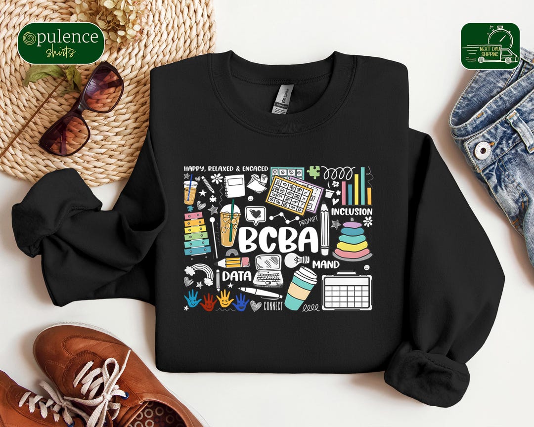 BCBA T-shirt, Aba Therapist Gift, Behavior Analyst Shirt, Board ...