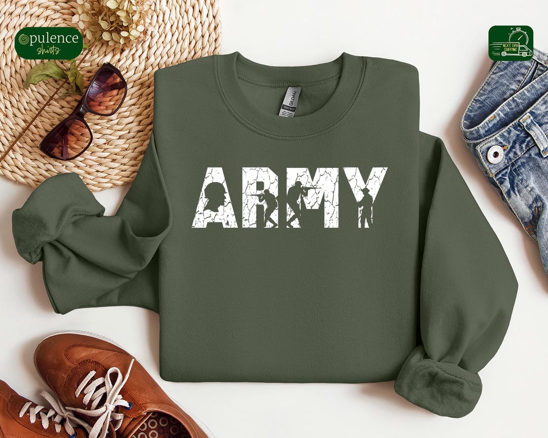 Proud Army Shirt, Vintage Army Sweatshirt, Army Family Shirts, U.S ...