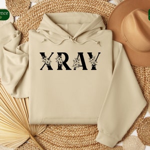 Floral X-ray Shirt, X-ray Tech Sweatshirt, Radiology Floral T Shirt, X ...