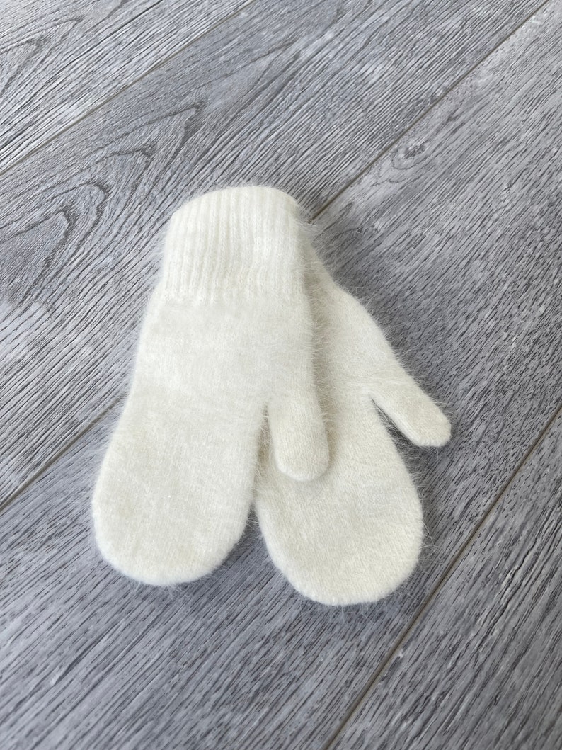 Soft Angora Mittens for Women - Warm Winter Handwear - Etsy