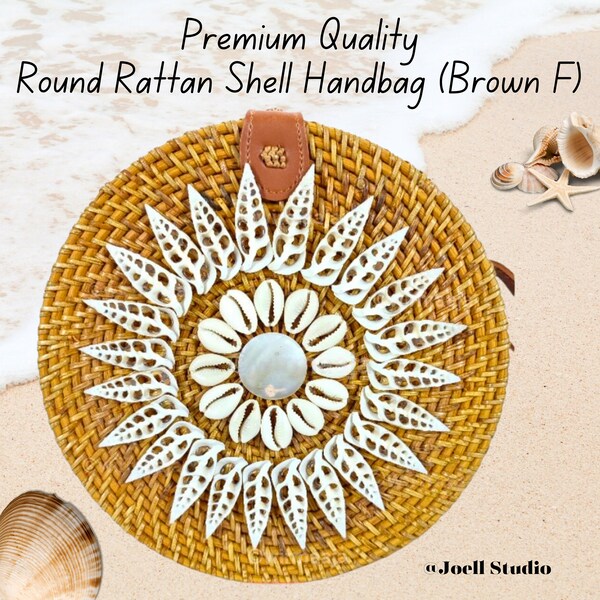 Shell Rattan Bag - Etsy