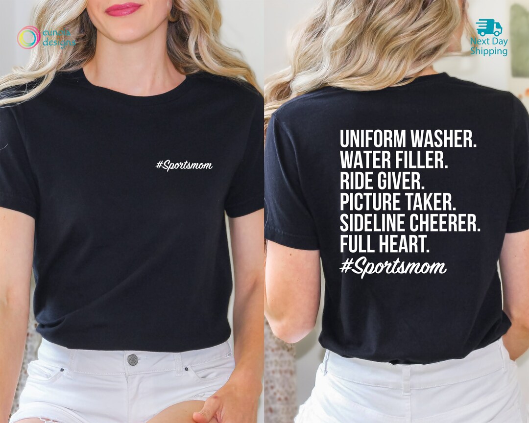 Uniform Washer Water Filler Ride Giver Picture Taker Sideline Cheerer ...