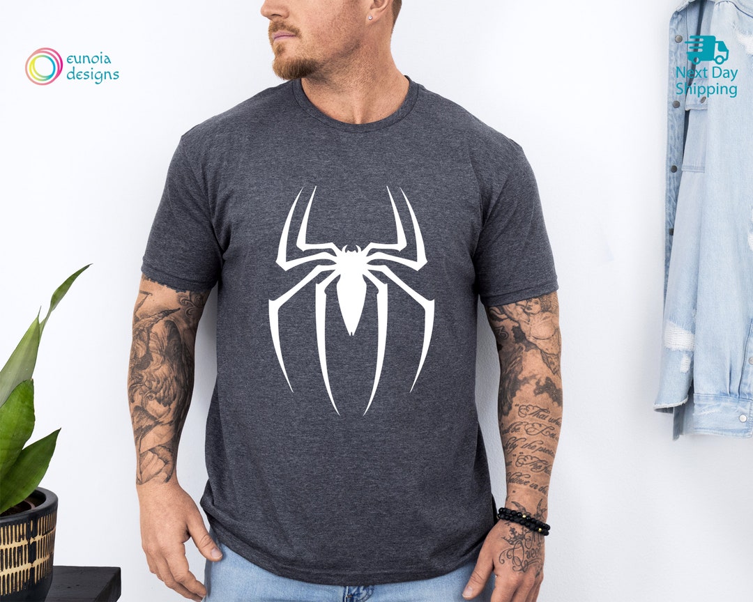 Vintage Spider Graphic Shirt, Retro Hero Shirt, Gift for Him, Spider ...