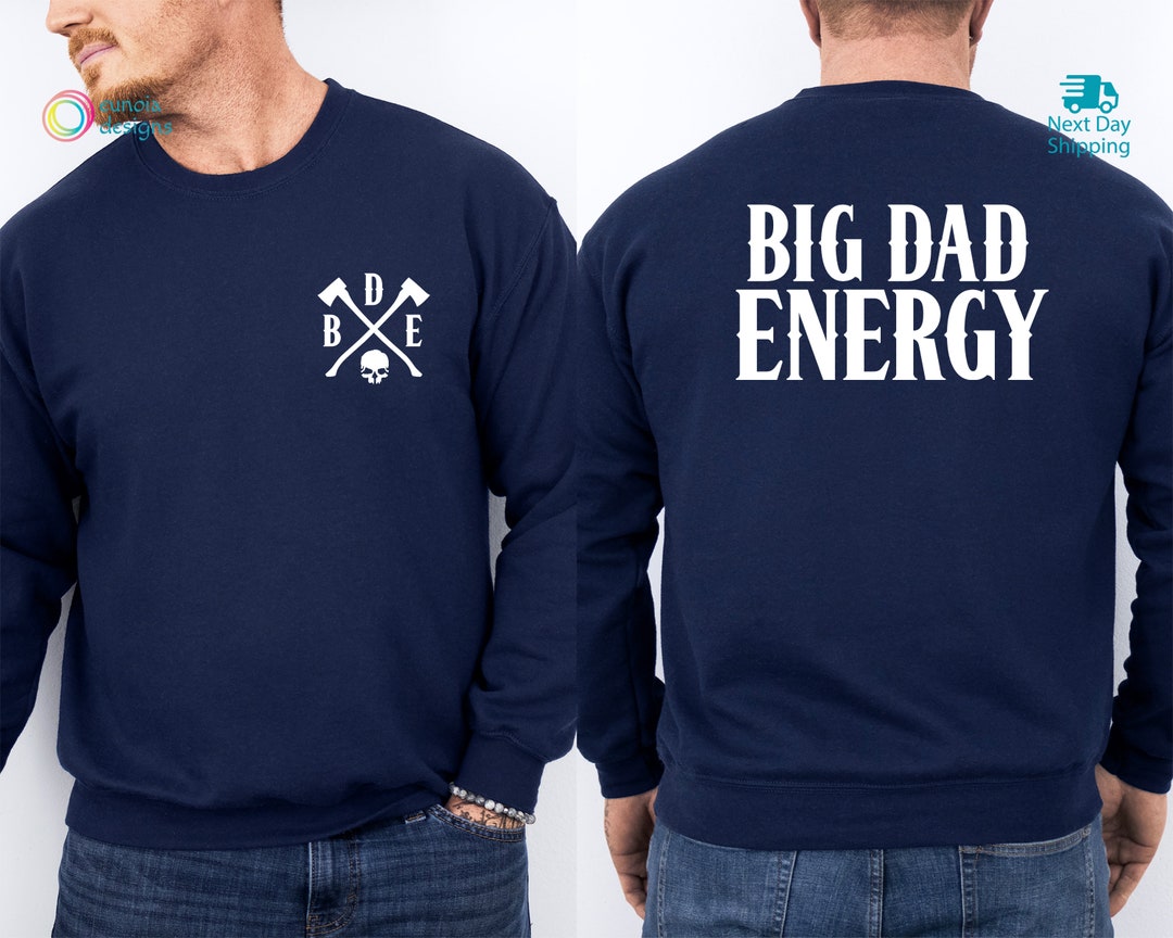 Big Dad Energy Shirt, Grandpa Birthday Gift, Fathers Day Gift, Husband ...