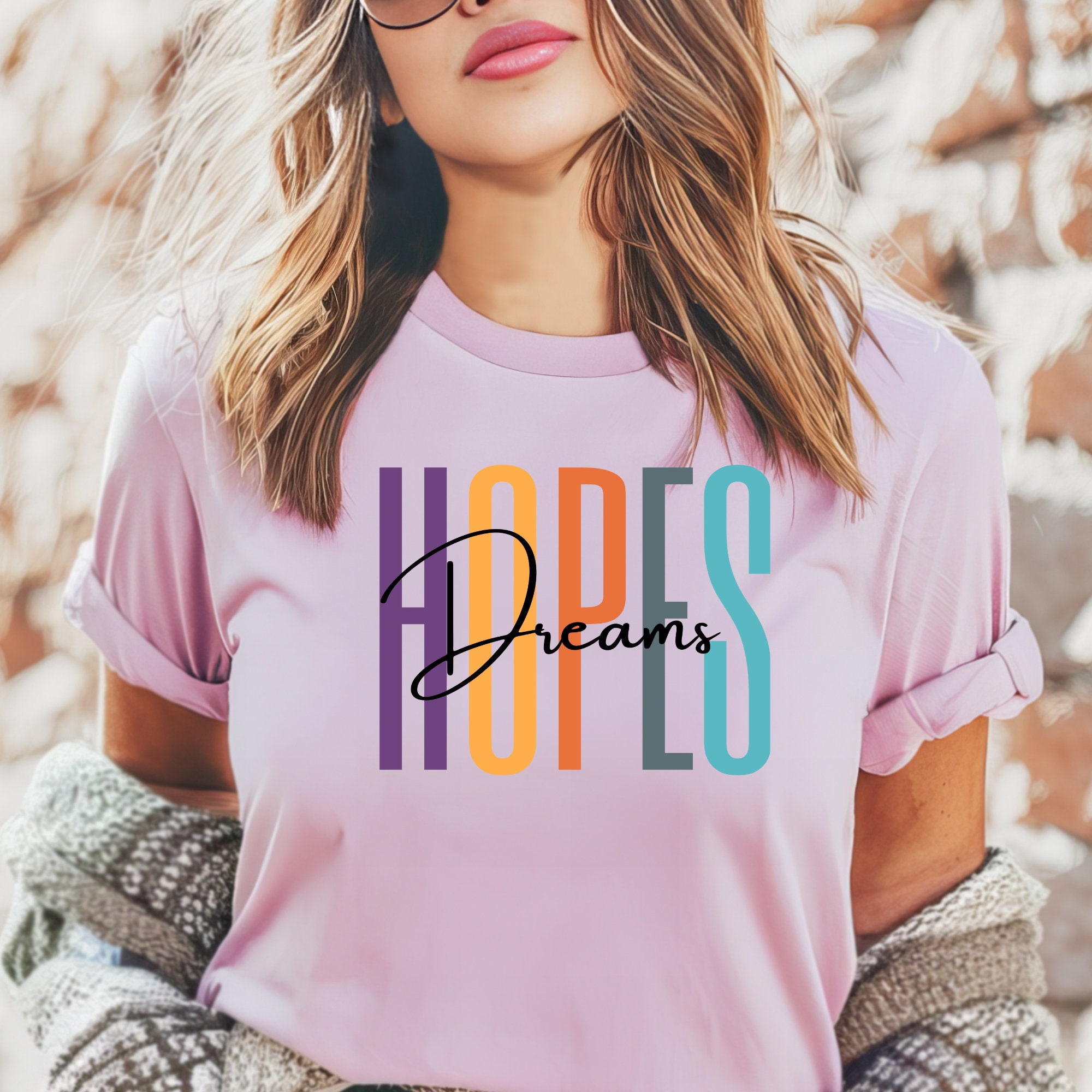 Hope Dreams T Shirt, Have Hope Shirt, Positive Shirt, Motivational ...