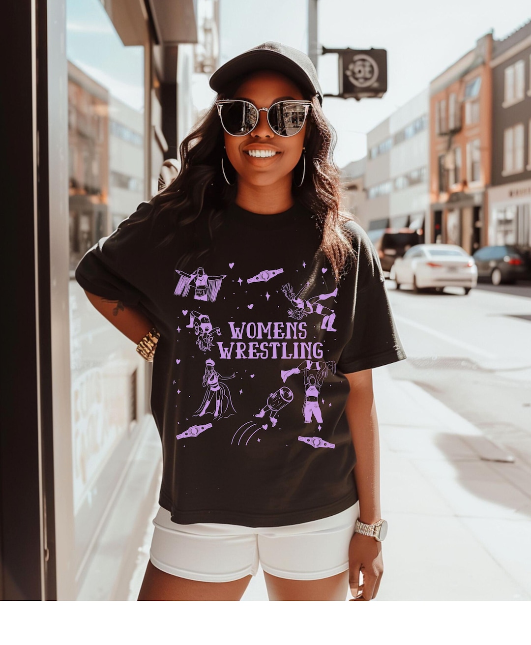 Women's Wrestling Doodle T-shirt: Sports Fan Gift - Etsy