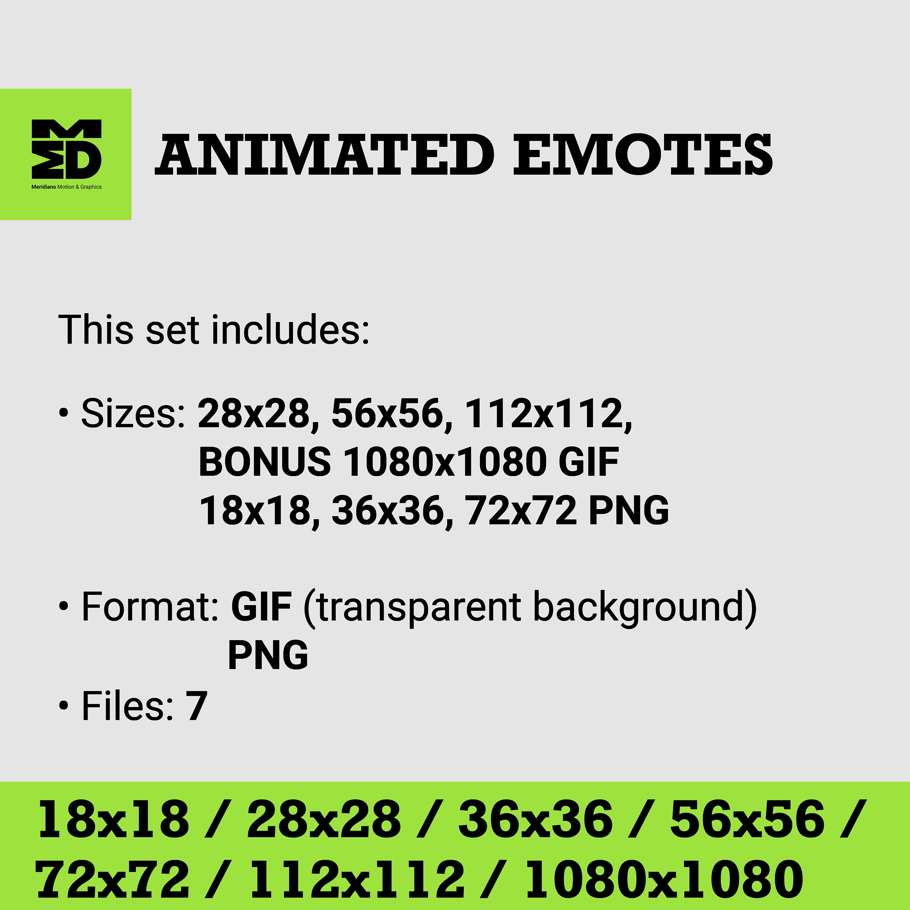 Super Cute Animated Character EMOTE, Funny Emotes, Hi Emote, Emote, Big ...