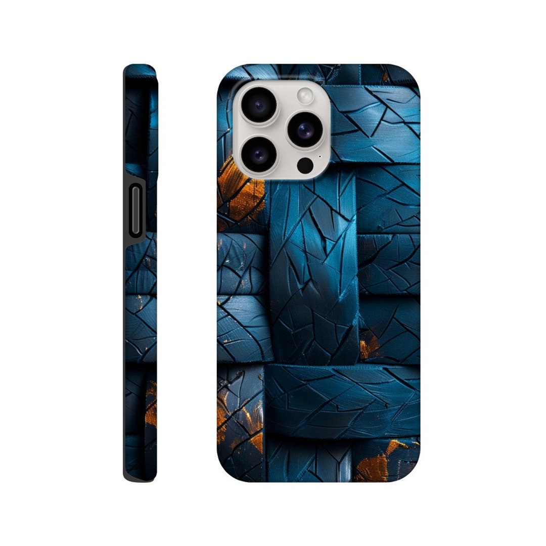 Tough Case, Tyre Style,blue/bronze-gold, Gift for Husband, Boyfriend ...