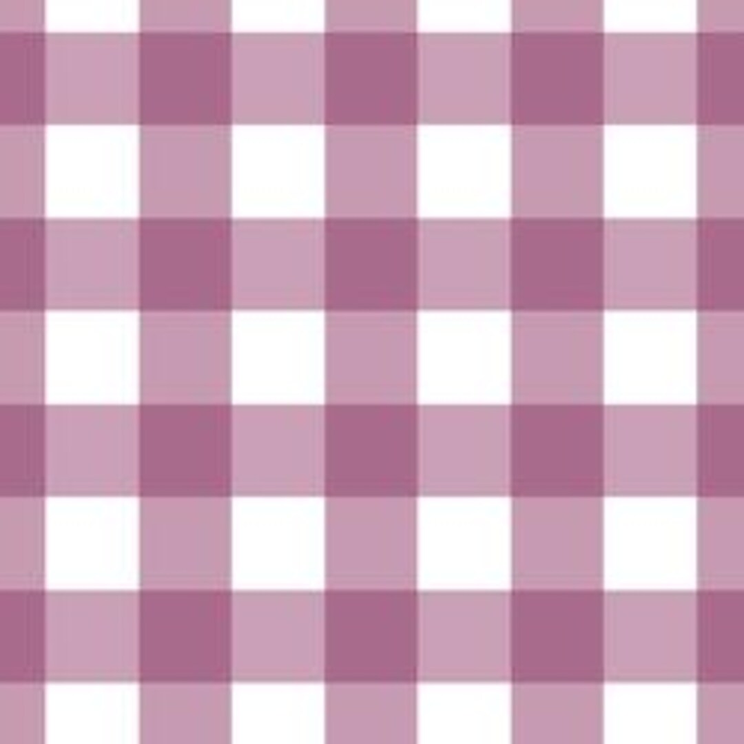 Large Gingham Check in Raspberry Sherbert - Etsy