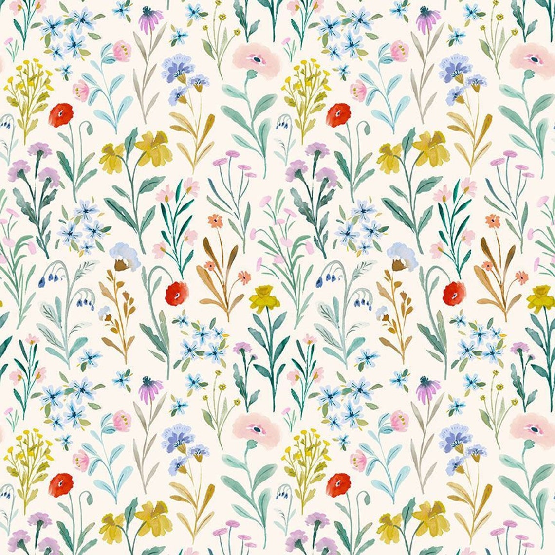 Spring It on Collection- Botanical Garden Fabric - Etsy
