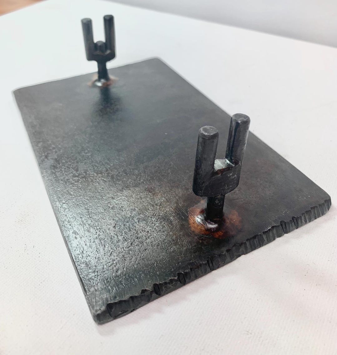 Fused Glass Display Stand, 1/4-inch Prongs, Stained Glass Display Stand ...