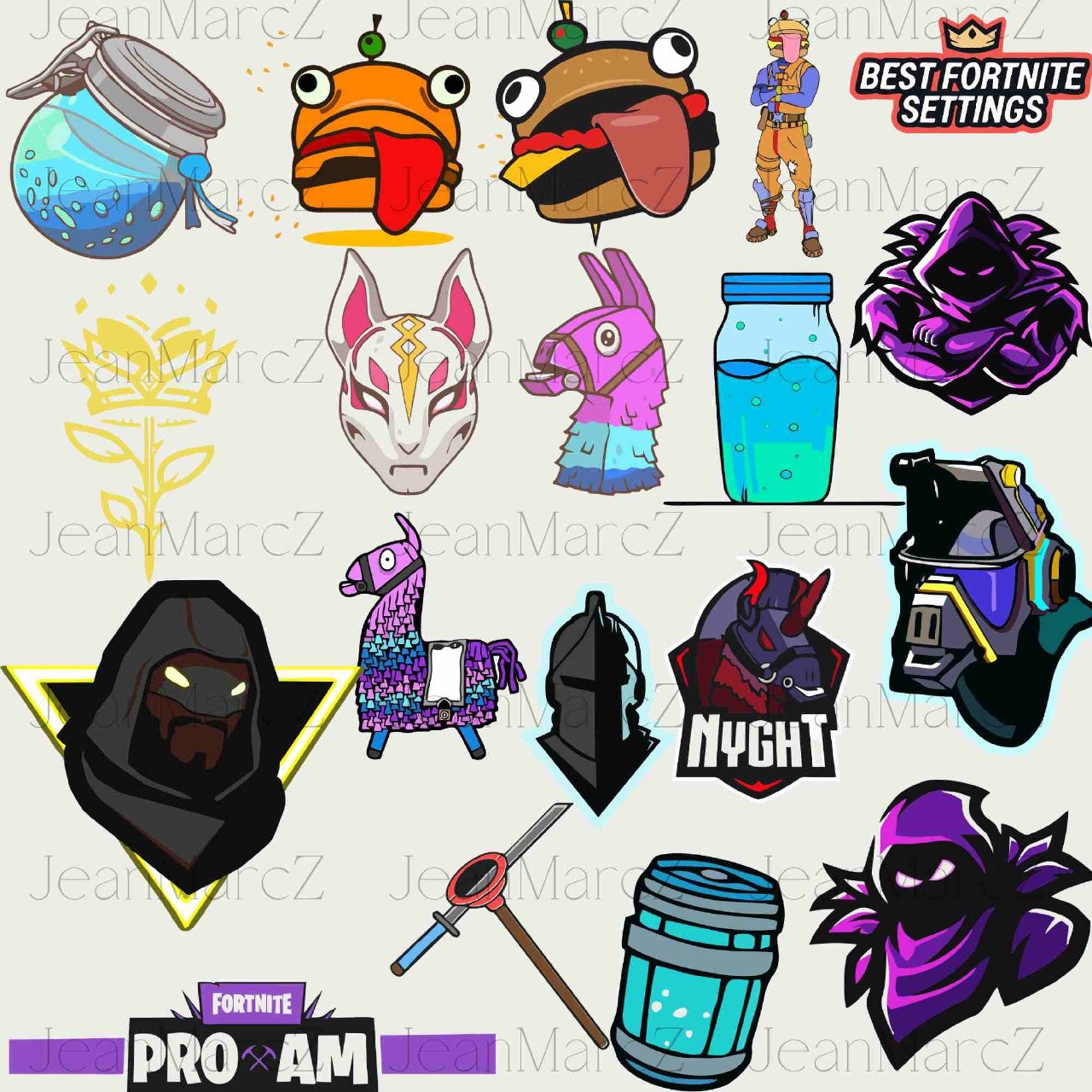 Fort Mega Game SVG, AD: F-nite Clipart Svg, F-nite Lama, F-nite Game ...