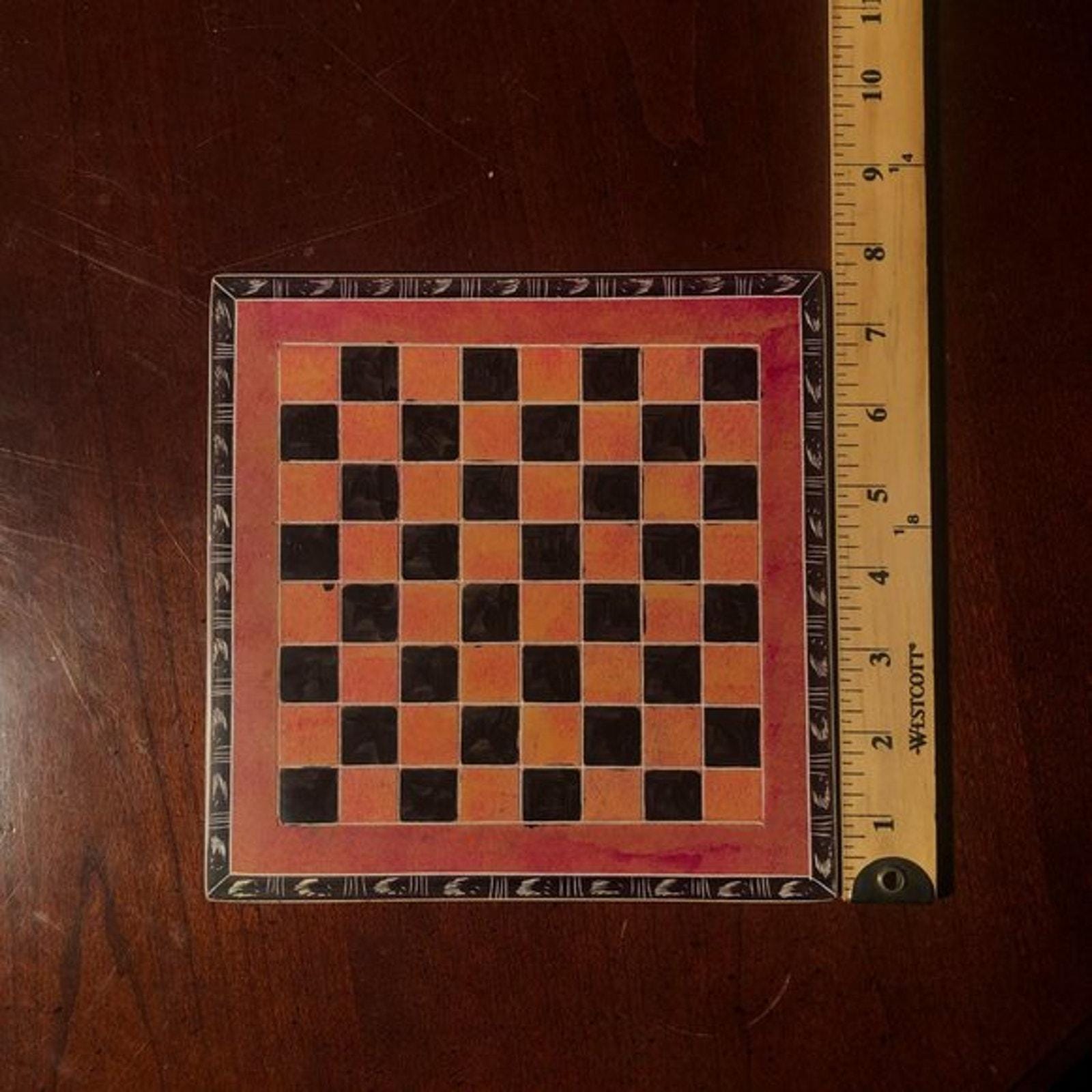 African Vintage Chess Set - Fancy Kenyan Chess Board - Etsy
