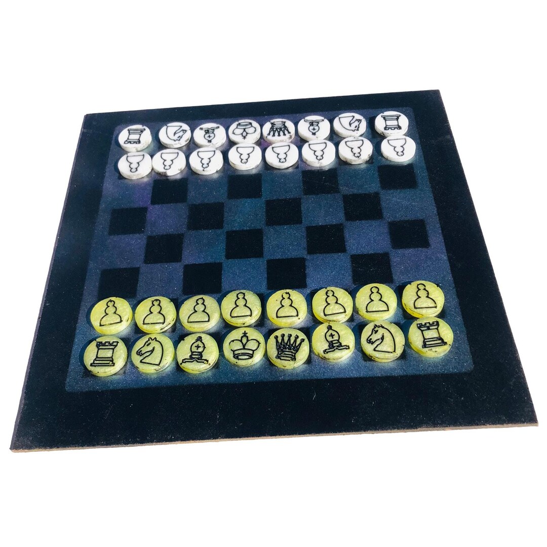 Chess Set Seattle Colored Edition - Etsy