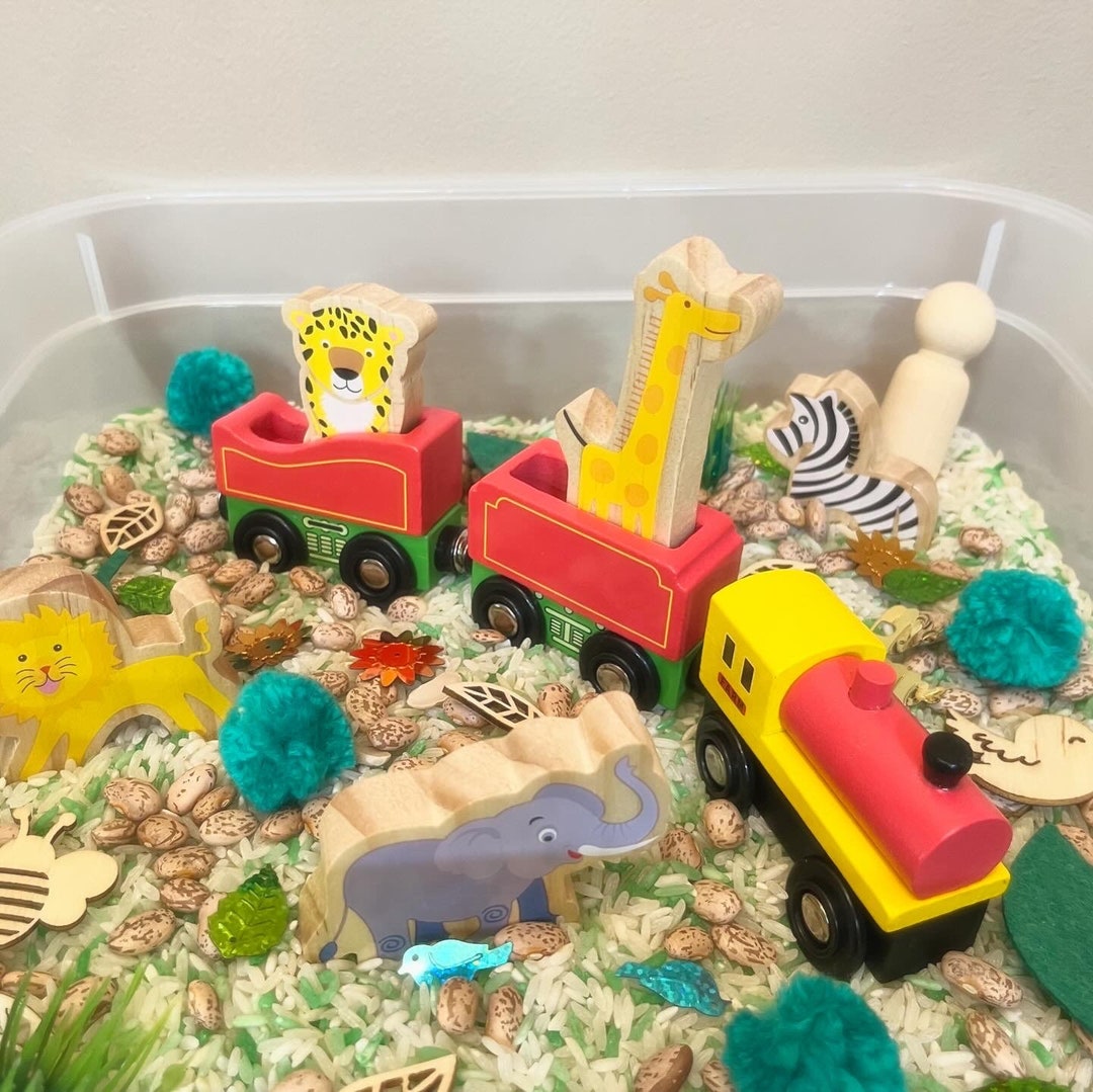 Jungle Train Sensory Kit - Etsy