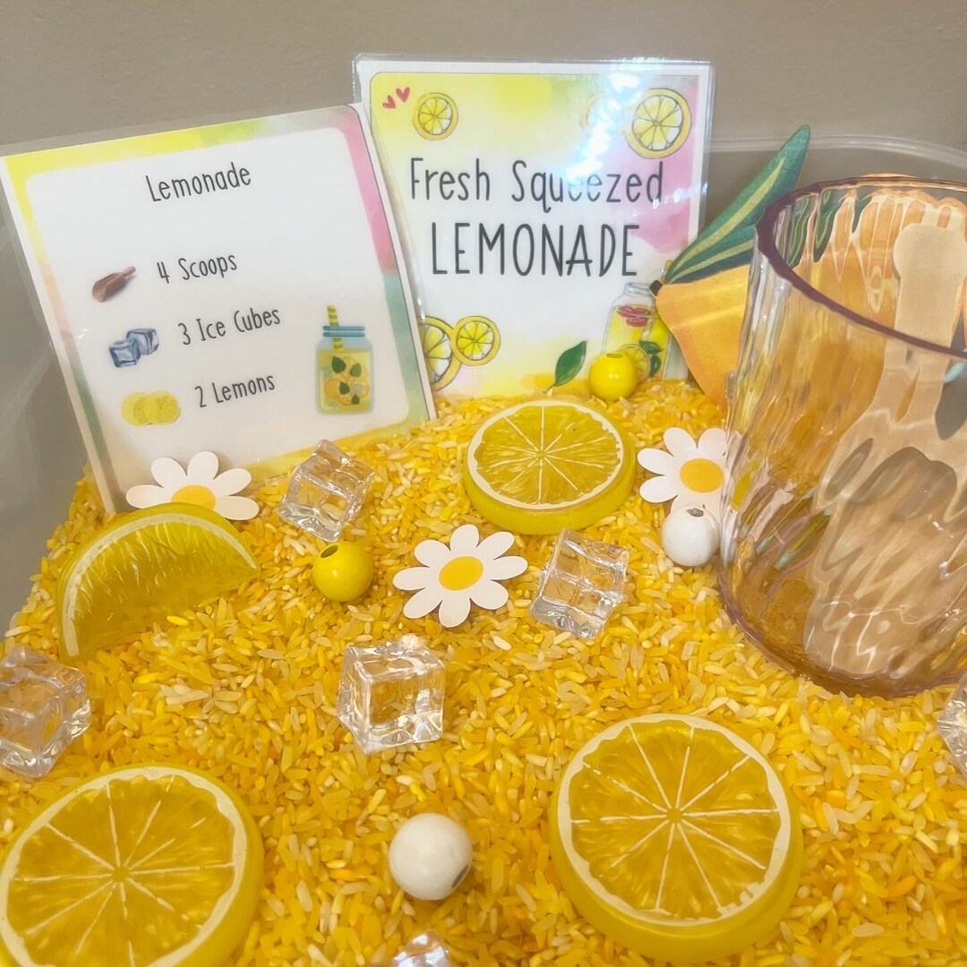 Custom Rice Sensory Bin - Etsy