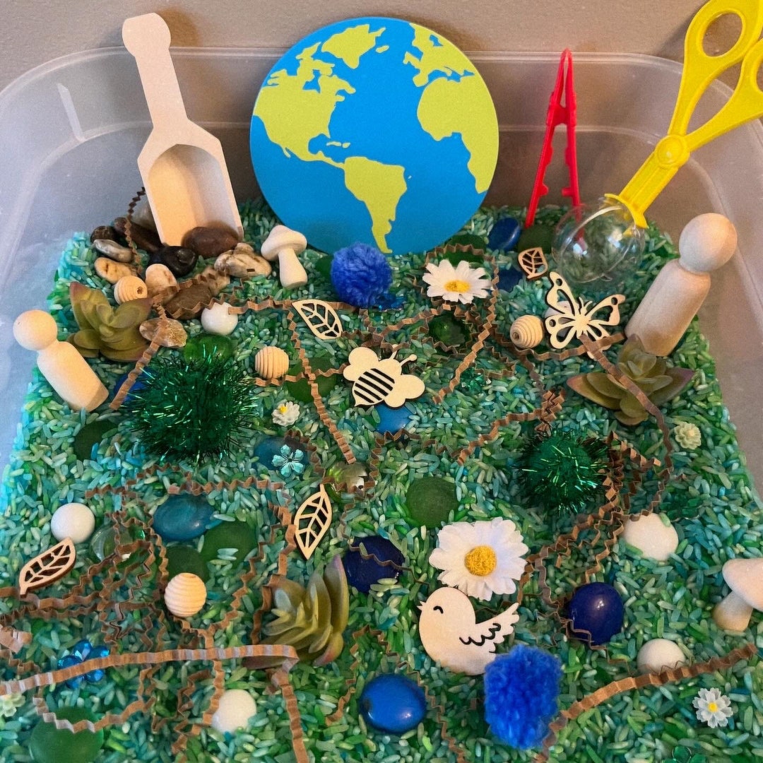 Our Planet (earth) Sensory Kit - Etsy